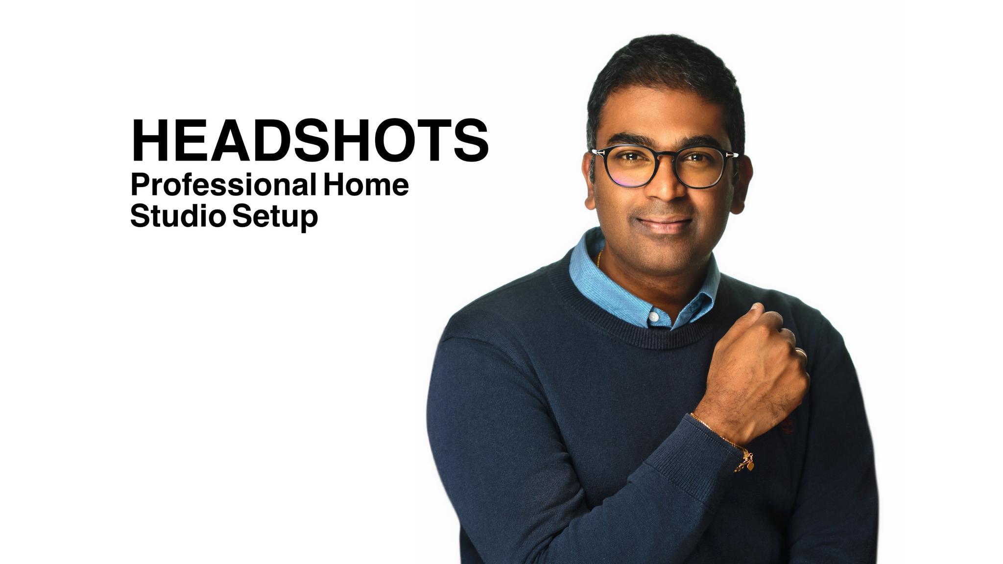 HEADSHOTS Professional Home Studio Setup Raphael Whitmore | Headshot ...